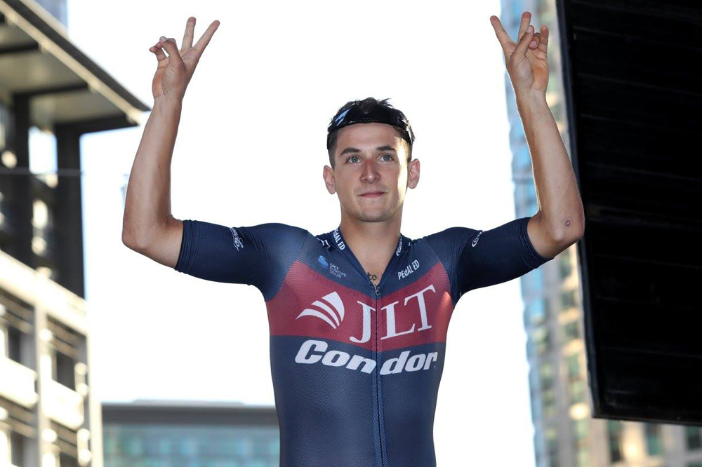 Alex Frame est bien le plus rapide - Velo 101
