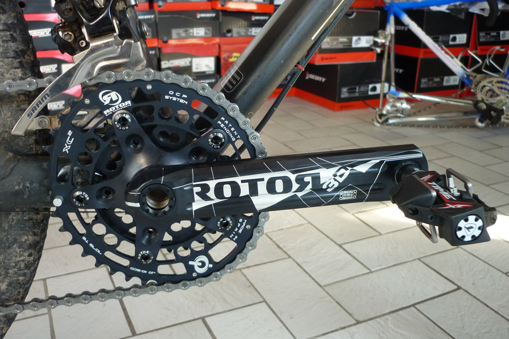 Test du pédalier Rotor 3D Acier XC 2 - Velo 101