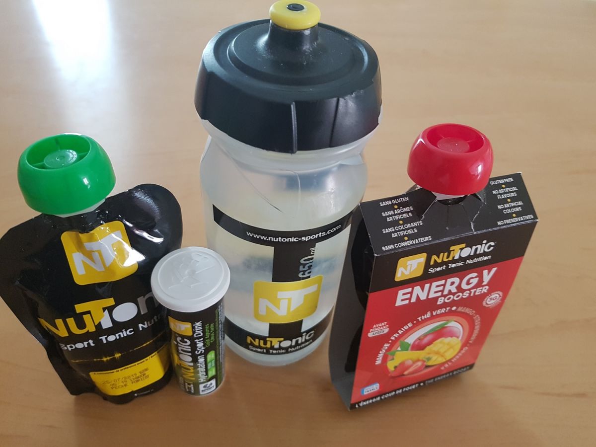 Test diététique de la marque Nutonic - Velo 101