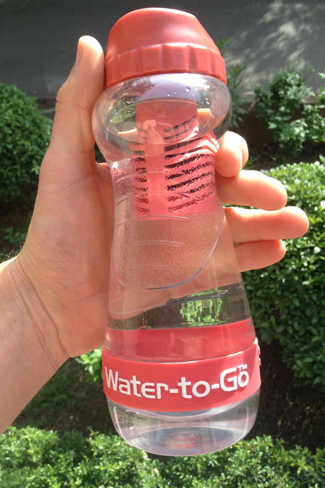 Test du bidon Water-to-Go - Velo 101