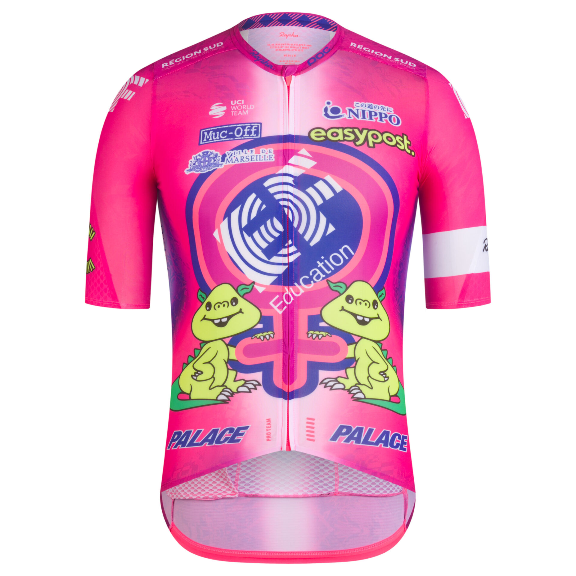 Rapha et Palace créent le nouveau maillot d'EF Education pour le Tour de France - Velo 101