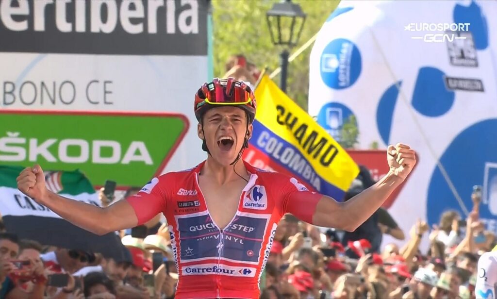 18ème étape Vuelta : Remco Evenepoel s'impose en rouge - Velo 101