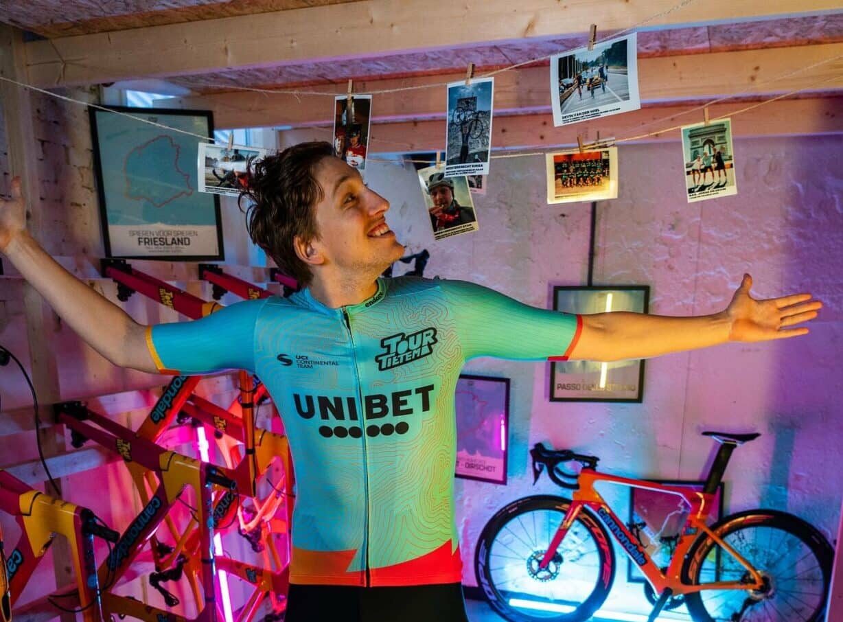 Présentation de la TDT-Unibet Cycling Team, l'équipe de Bas Tietema ...