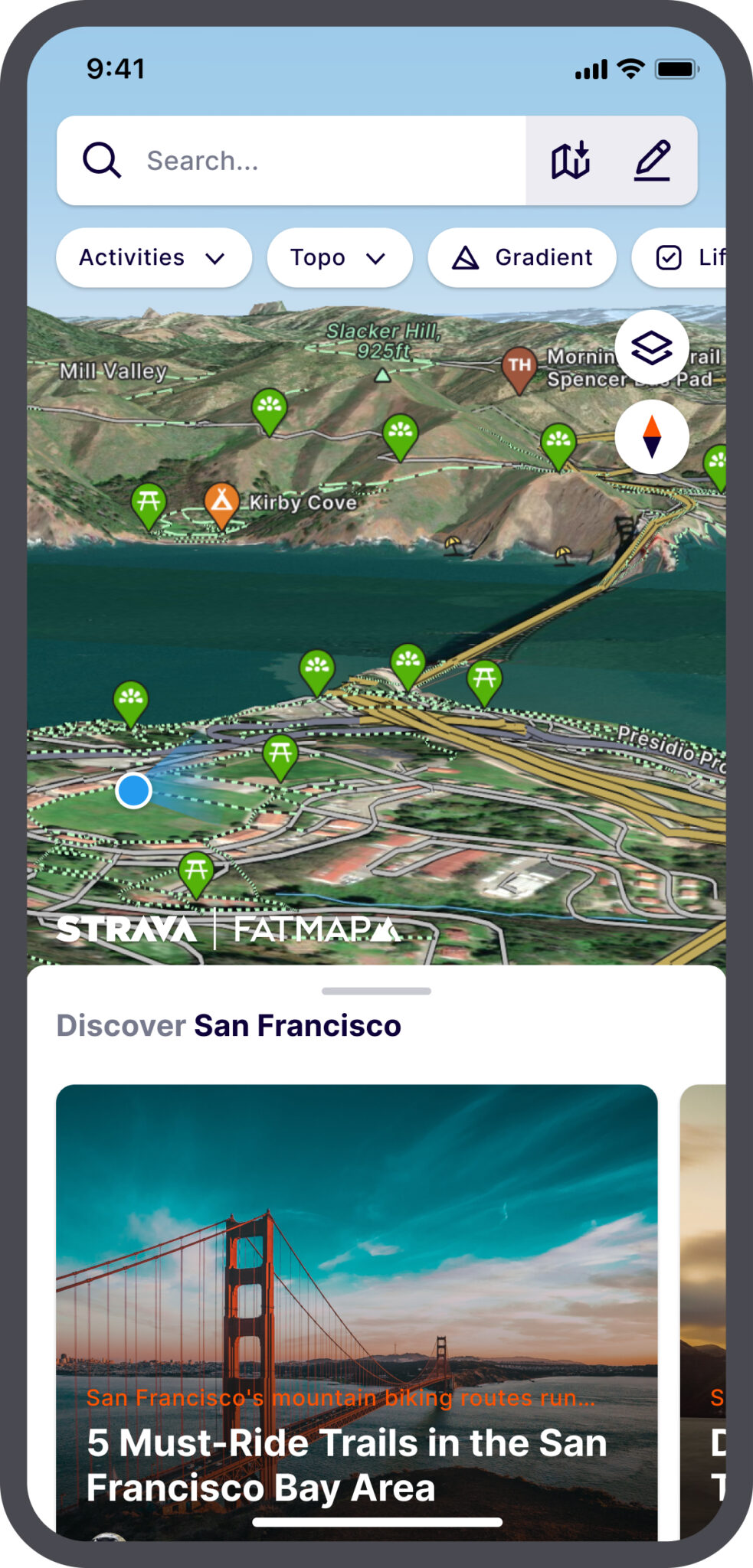 Strava rachète Fatmap et sa cartographie 3D - Velo 101