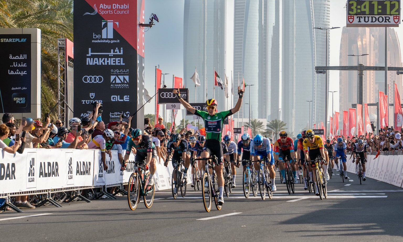 Tim Merlier impérial sur la 6ème étape de l'UAE Tour - Velo 101