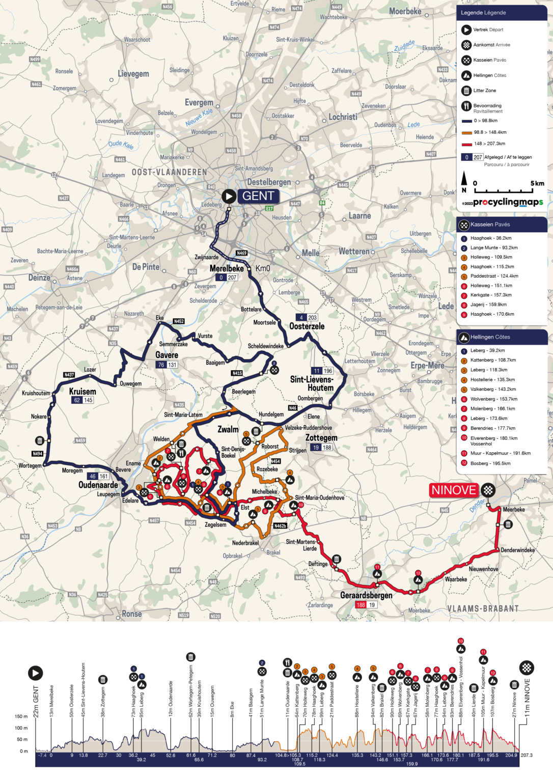 Le parcours et les favoris de l'Omloop Het Nieuwsblad - Velo 101