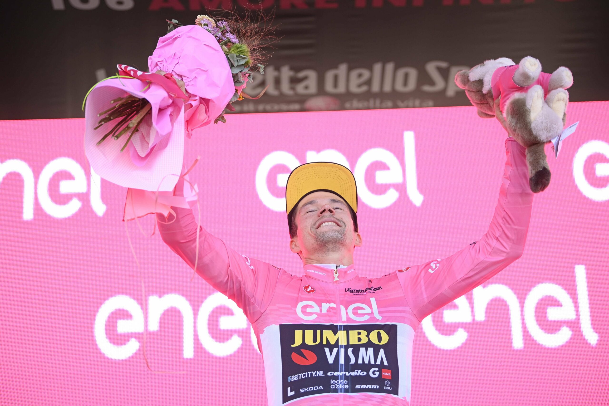Primoz Roglic : "C'est un jour dont je me souviendrai toute ma vie ...