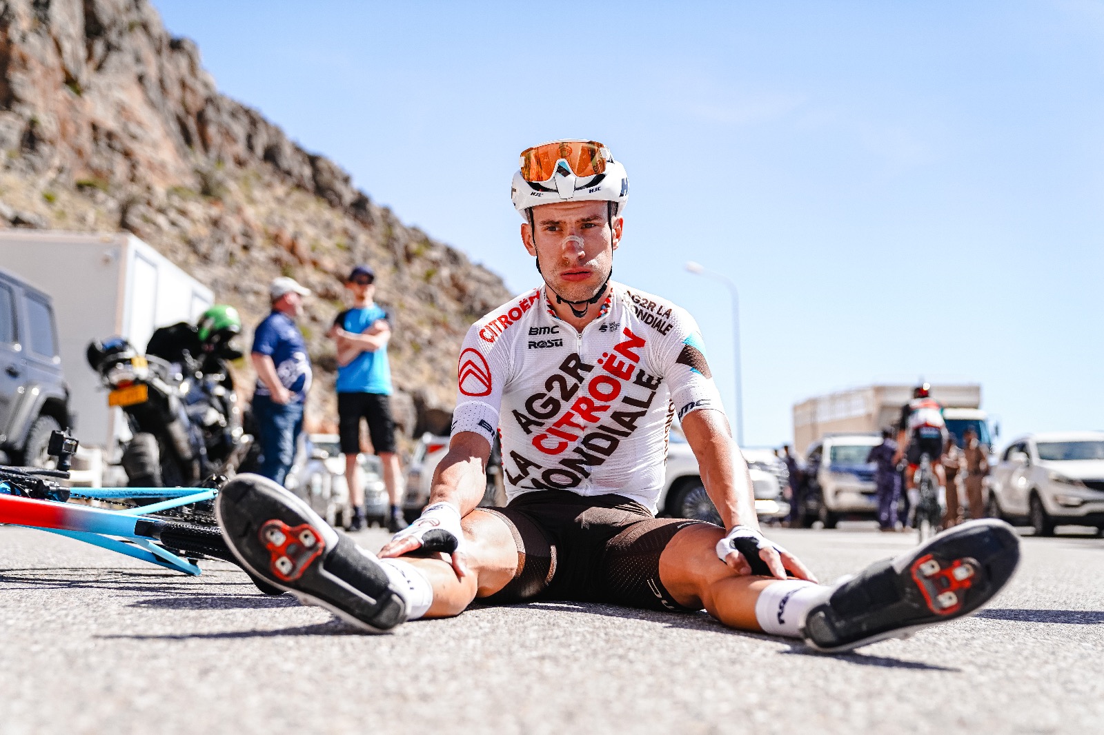 Fracture d'une côte pour Geoffrey Bouchard, tombé lors de la 4ème étape ...