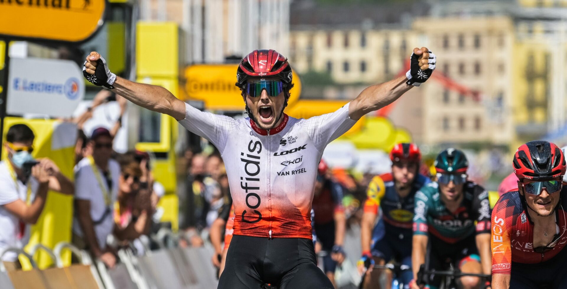 Victor Lafay s'impose sur la 2ème étape du Tour de France - Velo 101