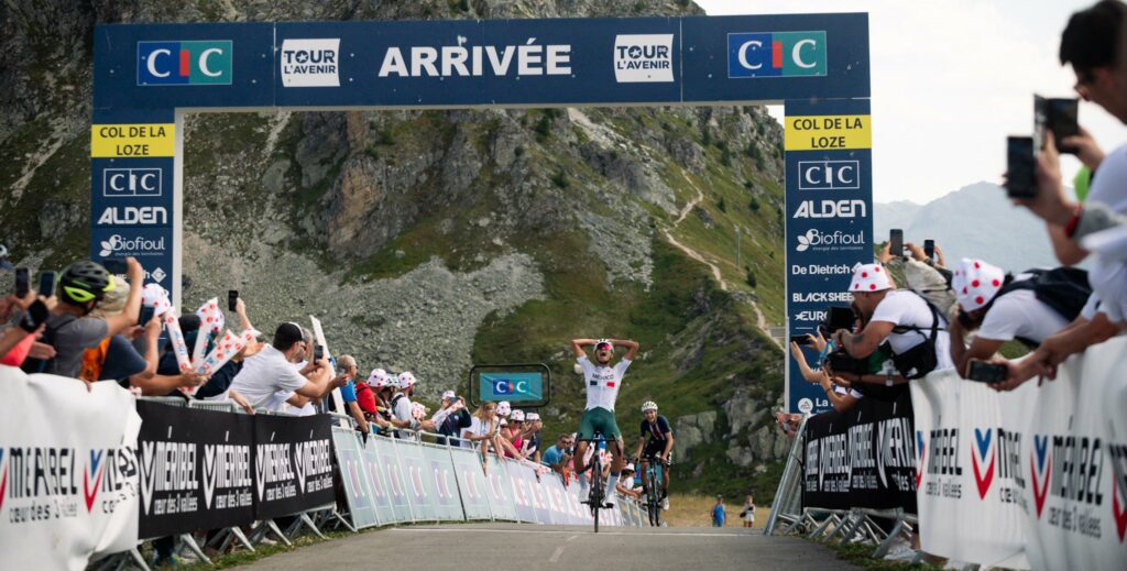 Tour de l'Avenir : Isaac del Toro triomphe au sommet du col de la Loze ... Tour de l'Avenir : Isaac del Toro triomphe au sommet du col de la Loze ...