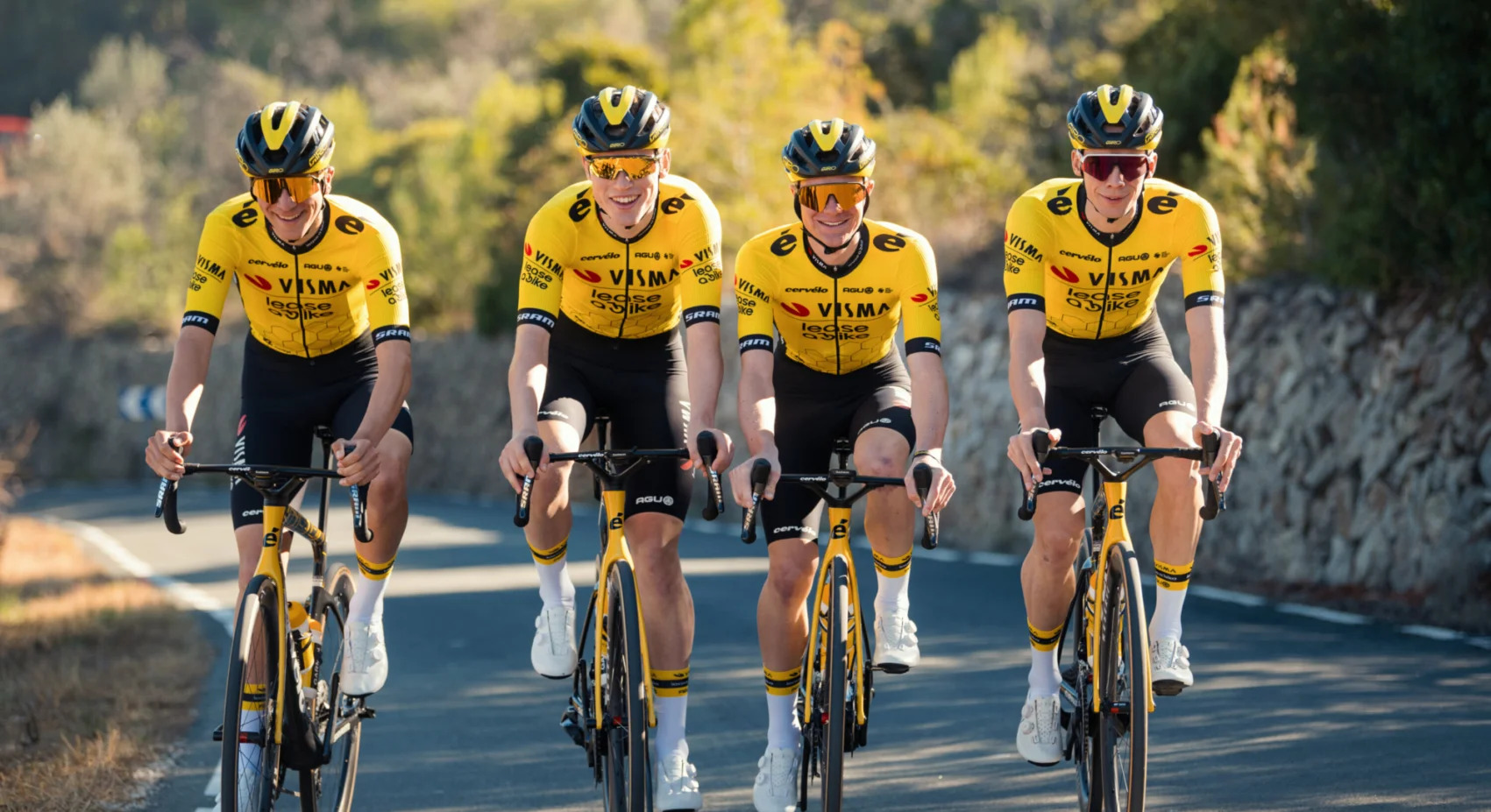 Présentation de l'équipe Visma | Lease a Bike 2024 - Velo 101