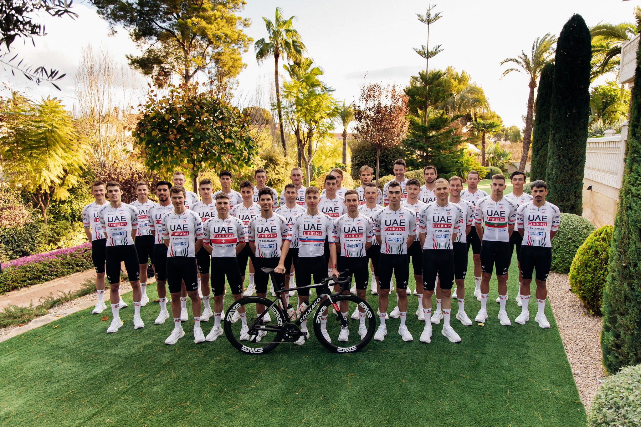 Présentation de l'équipe UAE Team Emirates - Velo 101