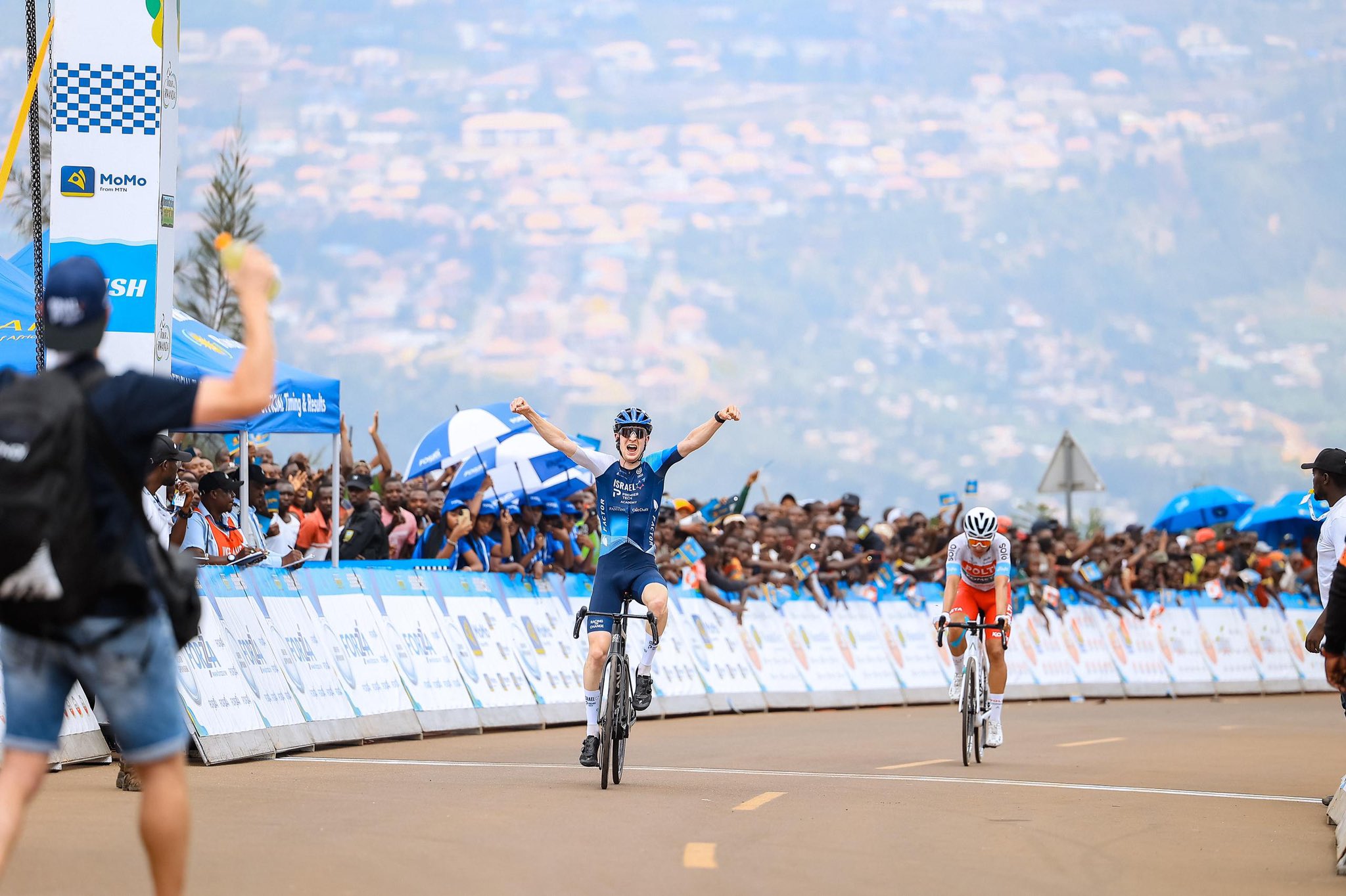 Tour du Rwanda : Joseph Blackmore fait coup double au sommet du Mont Kigali - Velo 101