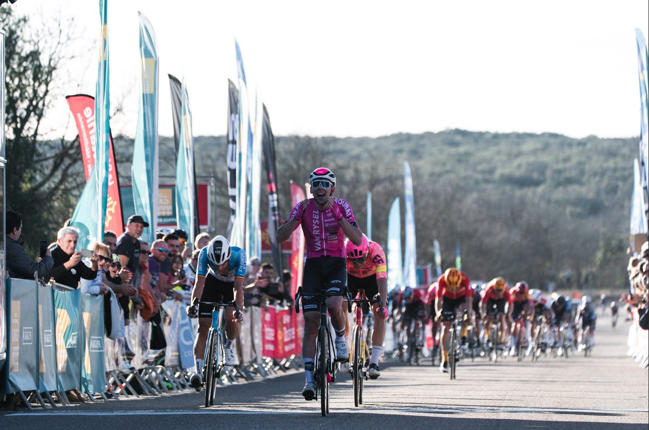 4ᵉ étape Étoile de Bessèges : Samuel Leroux crée la surprise - Velo 101