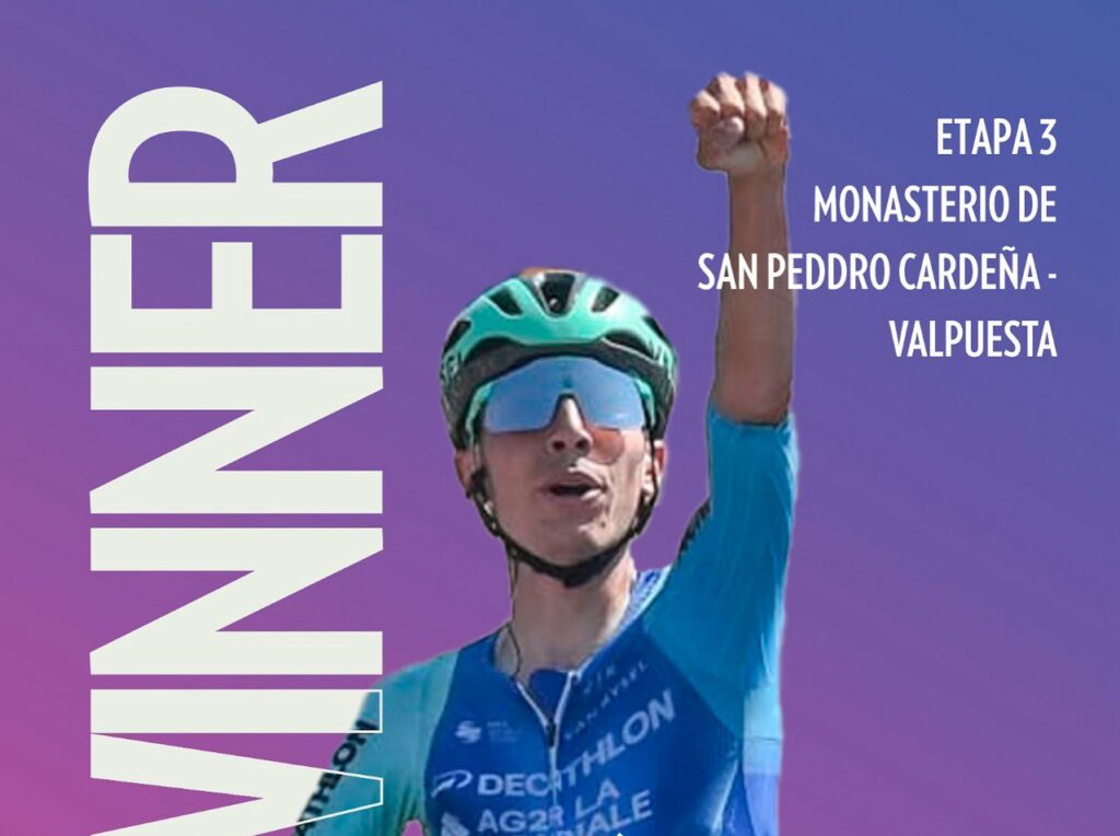 3ᵉ étape Tour de Burgos : Léo Bisiaux fait coup double - Velo 101