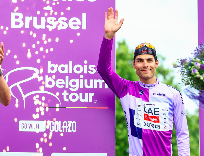 Sorti de l'hôpital, Filippo Baroncini prolonge avec UAE Team Emirates ...