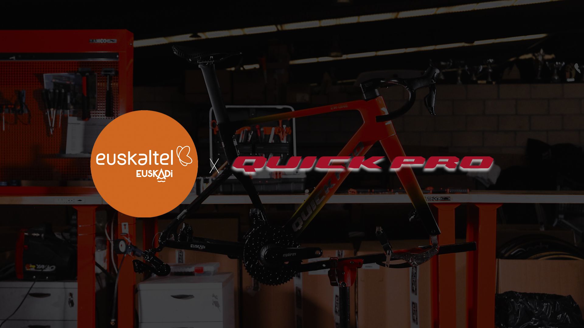 Euskaltel-Euskadi sur des vélos Quick Pro en 2026 - Velo 101