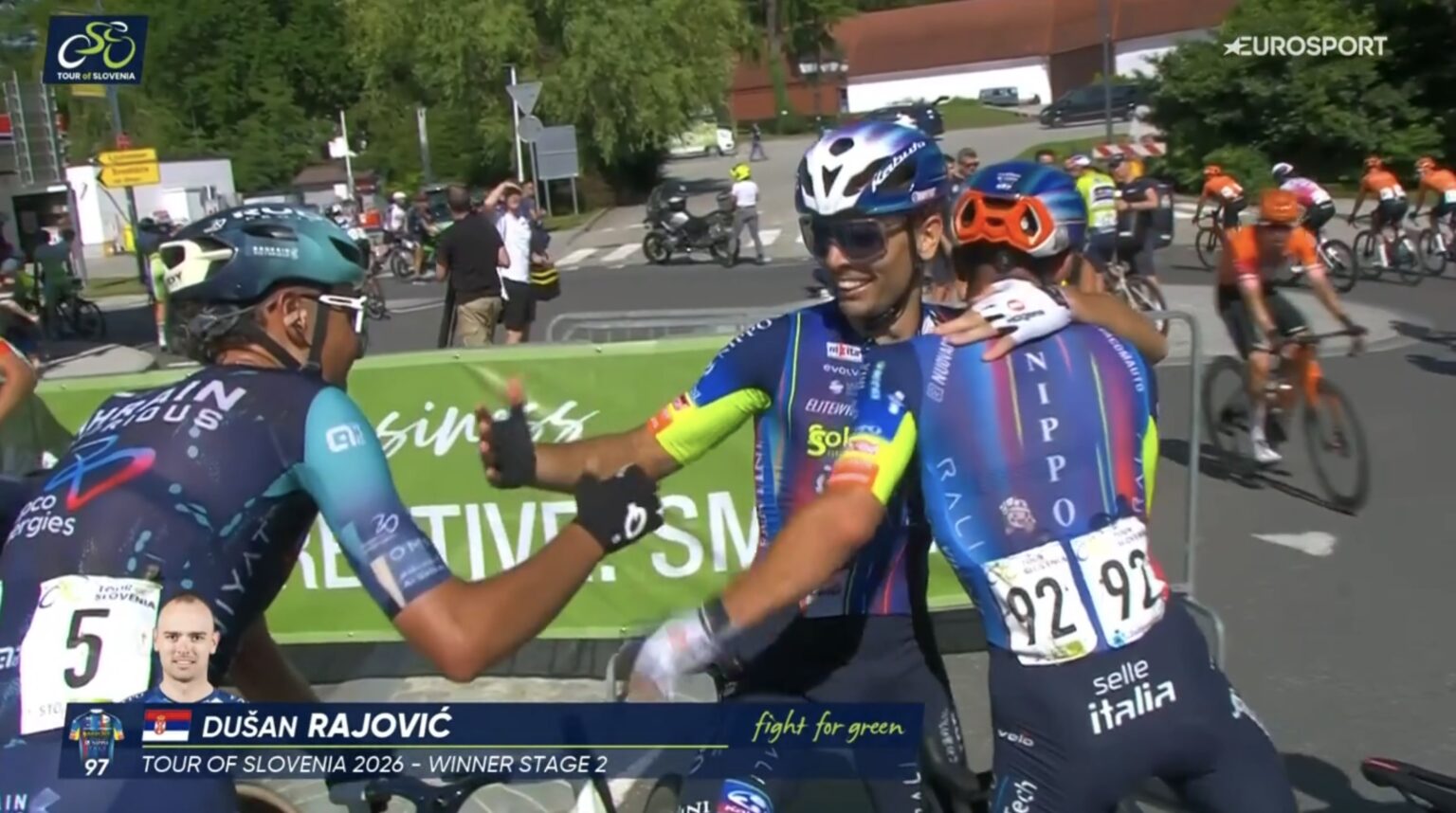 2ème étape Tour de Slovénie : Dušan Rajović se paie Laurence Pithie ...